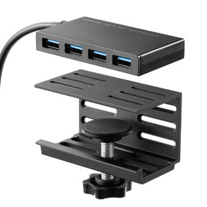 USBハブ クランプ式 USB-A USB3.2 Gen1 4ポート机 固定 ケーブル USBハブ クランプ式 USB-A USB3.2 Gen1 4ポート机 固定 ケーブル